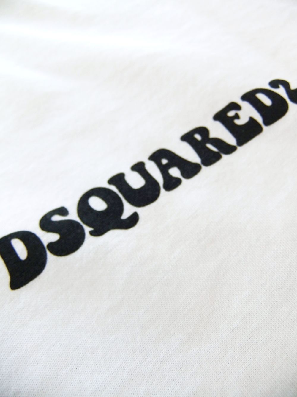 Dsquared2 - D2 JAMAICAN LOGO COOL T-SHIRT (ホワイト) ロゴ Dsquared2 - D2 JAMAICAN LOGO COOL T-SHIRT (ホワイト) ロゴ