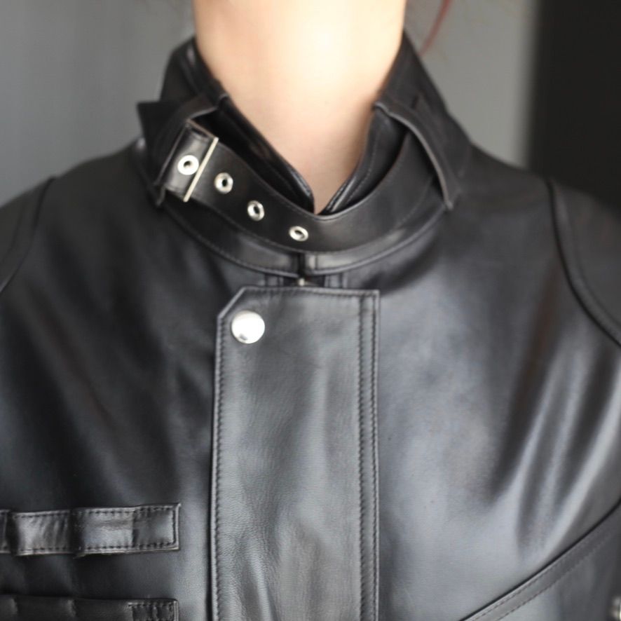 DAIRIKU - 【残り一点】Jerome 4pkt Leather Moto Jacket | ACRMTSM ONLINE STORE