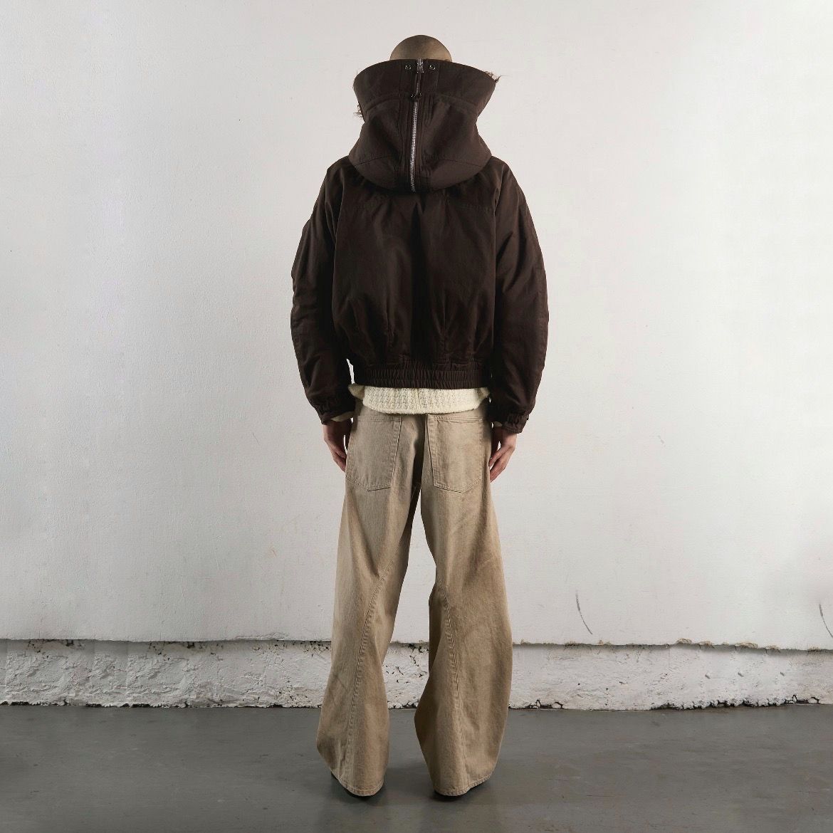 NVRFRGT - 【残りわずか】3D Twisted Wide Leg Jeans | ACRMTSM NVRFRGT - 【残りわずか】3D Twisted Wide Leg Jeans | ACRMTSM
