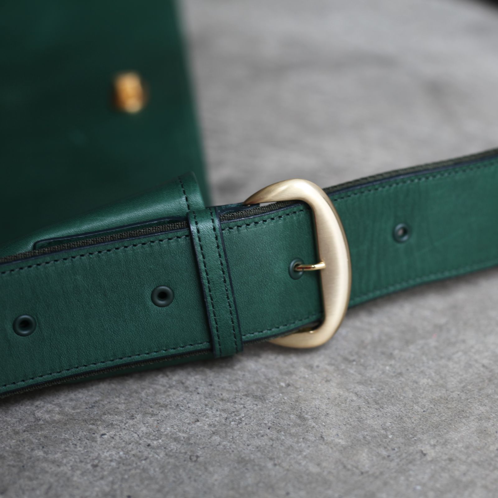 Hender Scheme - 【残りわずか】Twist Buckle Bag_L(BLACK Hender Scheme - 【残りわずか】Twist Buckle Bag_L(BLACK