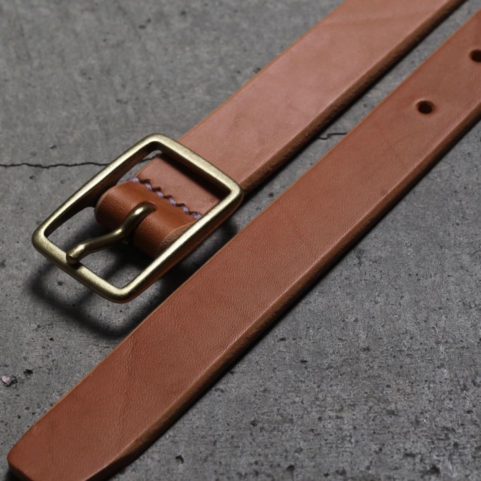 Hender Scheme - 【残りわずか】Rectangle Belt(TAN) | ACRMTSM Hender Scheme - 【残りわずか】Rectangle Belt(TAN) | ACRMTSM
