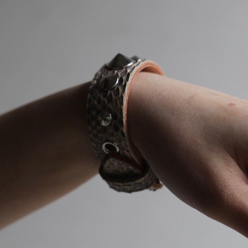 FAF - 【残り一点】Python Leather Bracelet | ACRMTSM ONLINE STORE