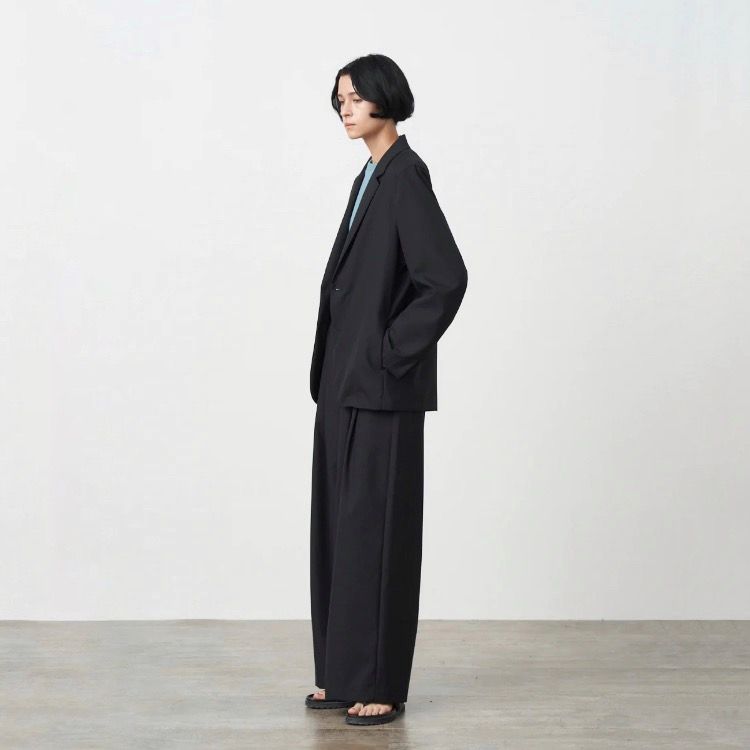 ATON - 【残りわずか】Wool Tropical Tailored Jacket | ACRMTSM ATON - 【残りわずか】Wool Tropical Tailored Jacket | ACRMTSM