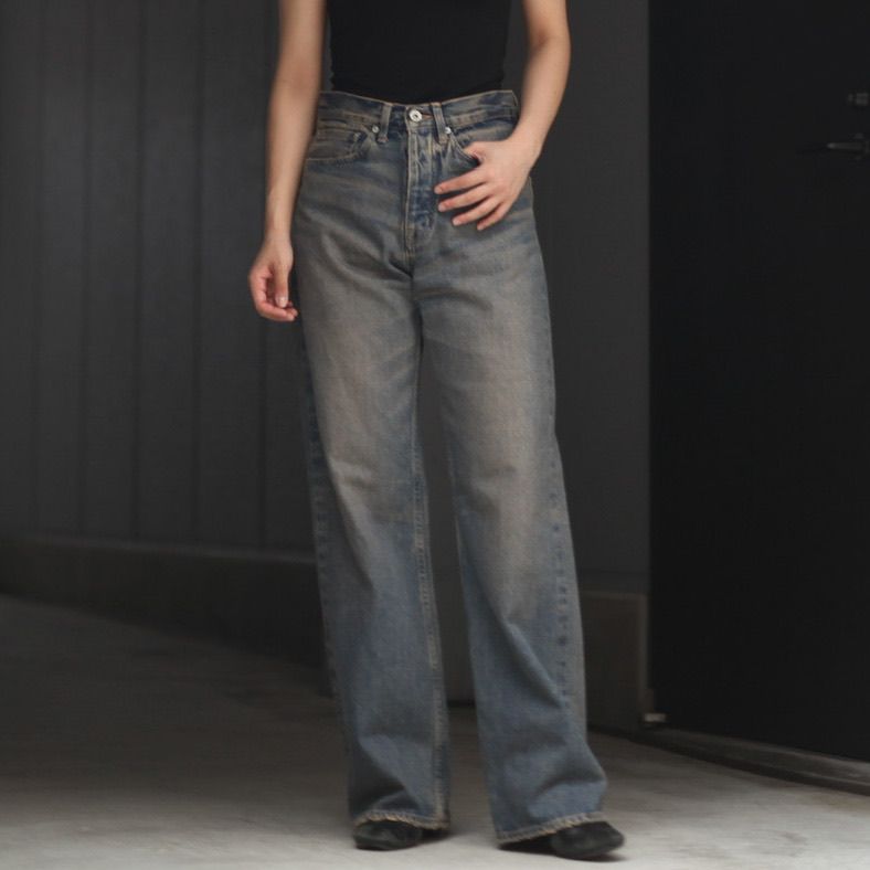DAIRIKU - 【残りわずか】Straight Mud Vintage Denim Pants | ACRMTSM