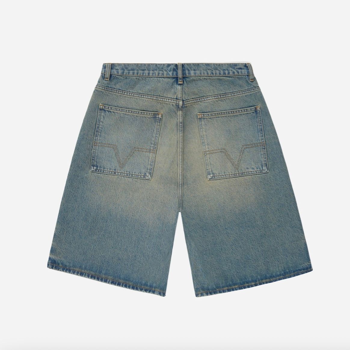 NO MAINTENANCE - 【残り一点】Washed Black Wide Leg Denim NO MAINTENANCE - 【残り一点】Washed Black Wide Leg Denim