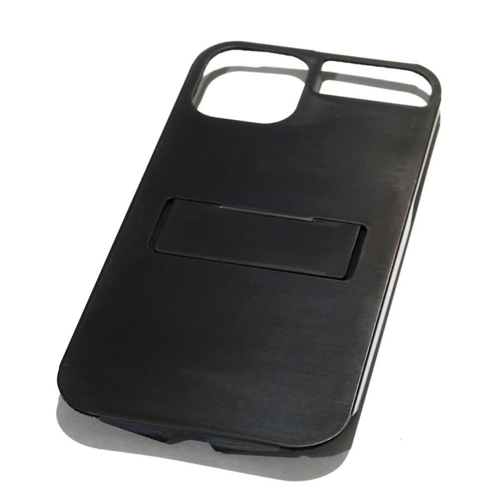 CLAUSTRUM - 13PROMAX 対応 IPHONE CASE / アイフォンケース HOLDER + STAND - BLACK ...