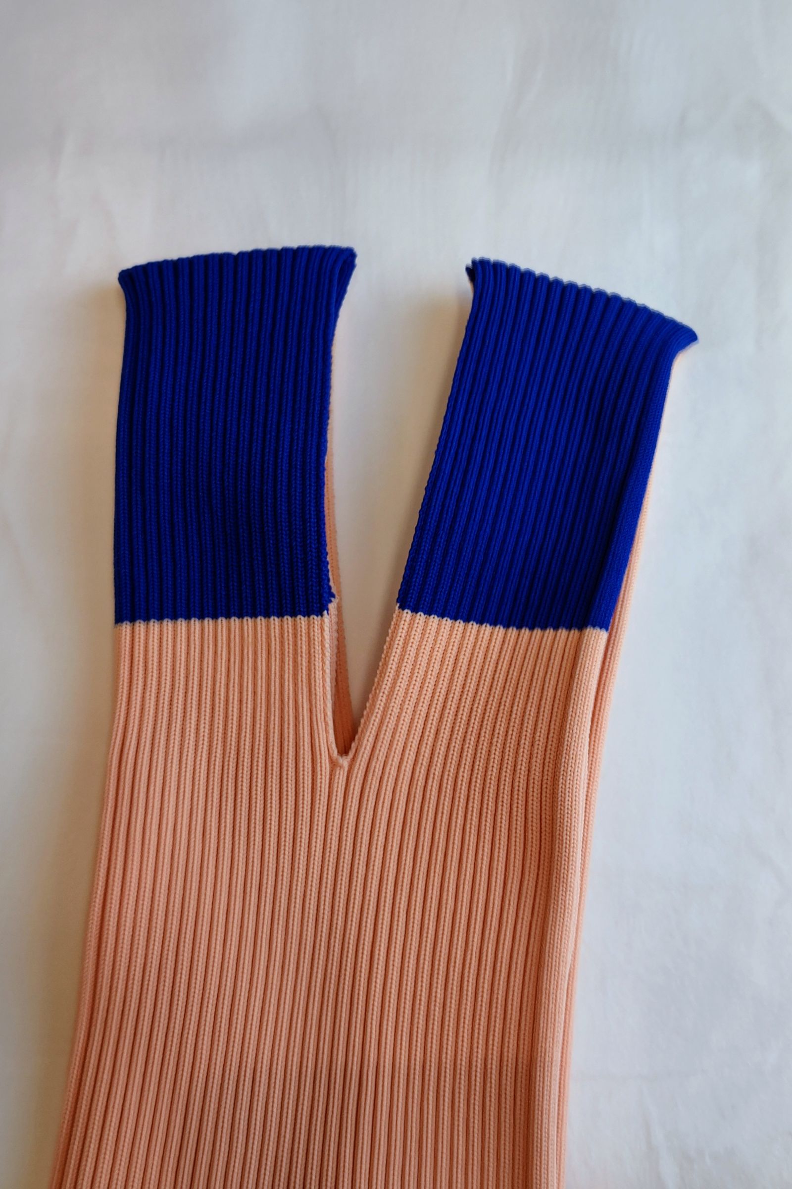 CFCL - notched rib bag -dark gray/light blue- 23ss | asterisk