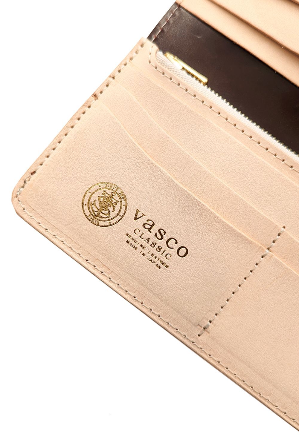 vasco - シェルコードバンロングウォレット [バーボン] / LEATHER GARRISON LONG WALLET [BOURBON ...