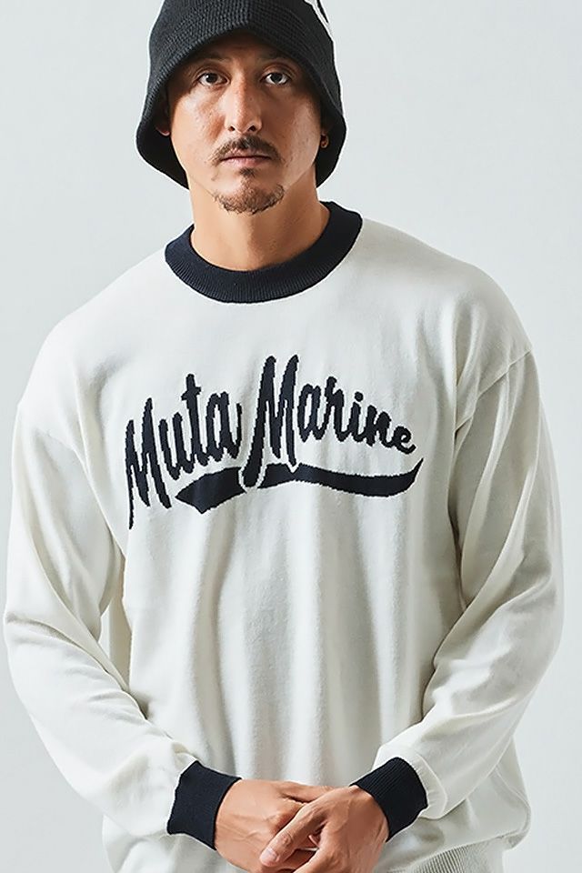 muta - アカンサス×ムータマリン / ニット / muta Logo Sweater / BLACK[MA2224]ACANTHUS x ...
