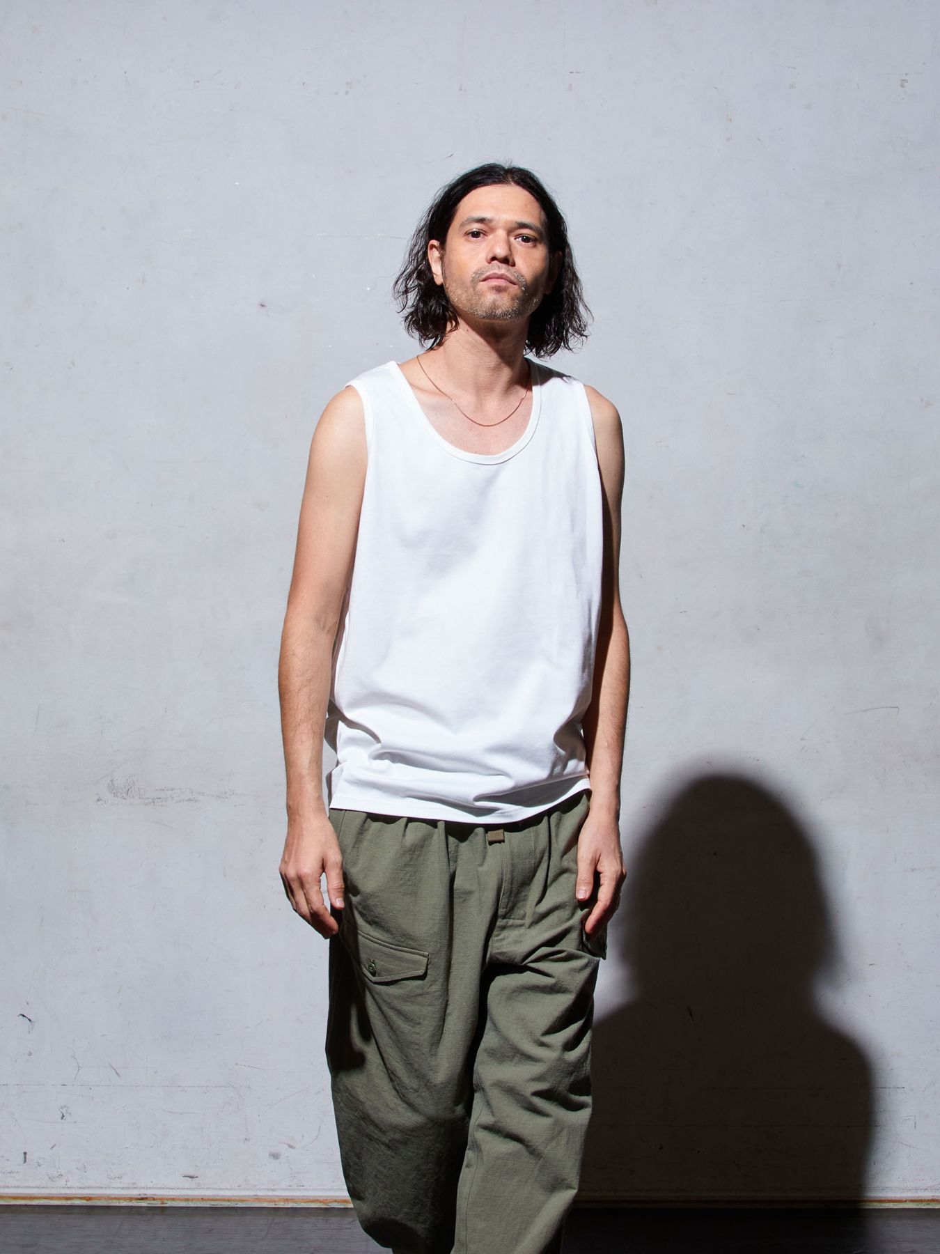 EGO TRIPPING - 《予約品》 SMOOTH TANK / タンクトップ / チャコール | BRYAN