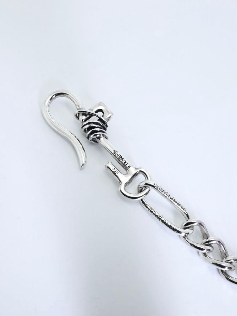 GODSIZE - 《受注生産》 GODSIZE® FIGARO WALLET CHAIN / ゴッド GODSIZE - 《受注生産》 GODSIZE® FIGARO WALLET CHAIN / ゴッド