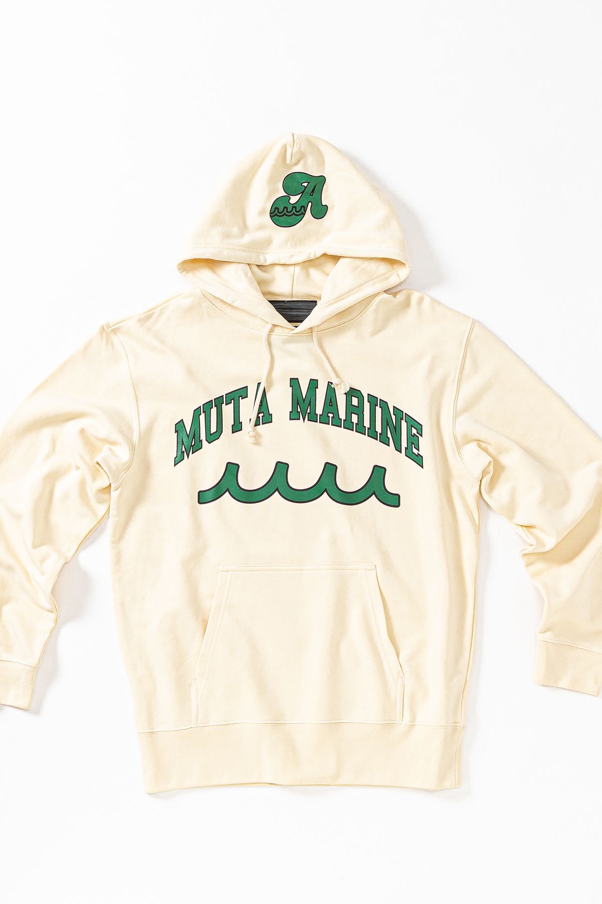 muta - (muta College Logo Hooded Sweatshirt / ブラック 【Acanthus×muta】 | BRYAN