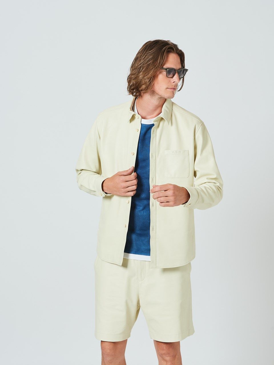 ACANTHUS - (予約品2023年10月19日18時締め) Leather Shirt ACANTHUS - (予約品2023年10月19日18時締め) Leather Shirt