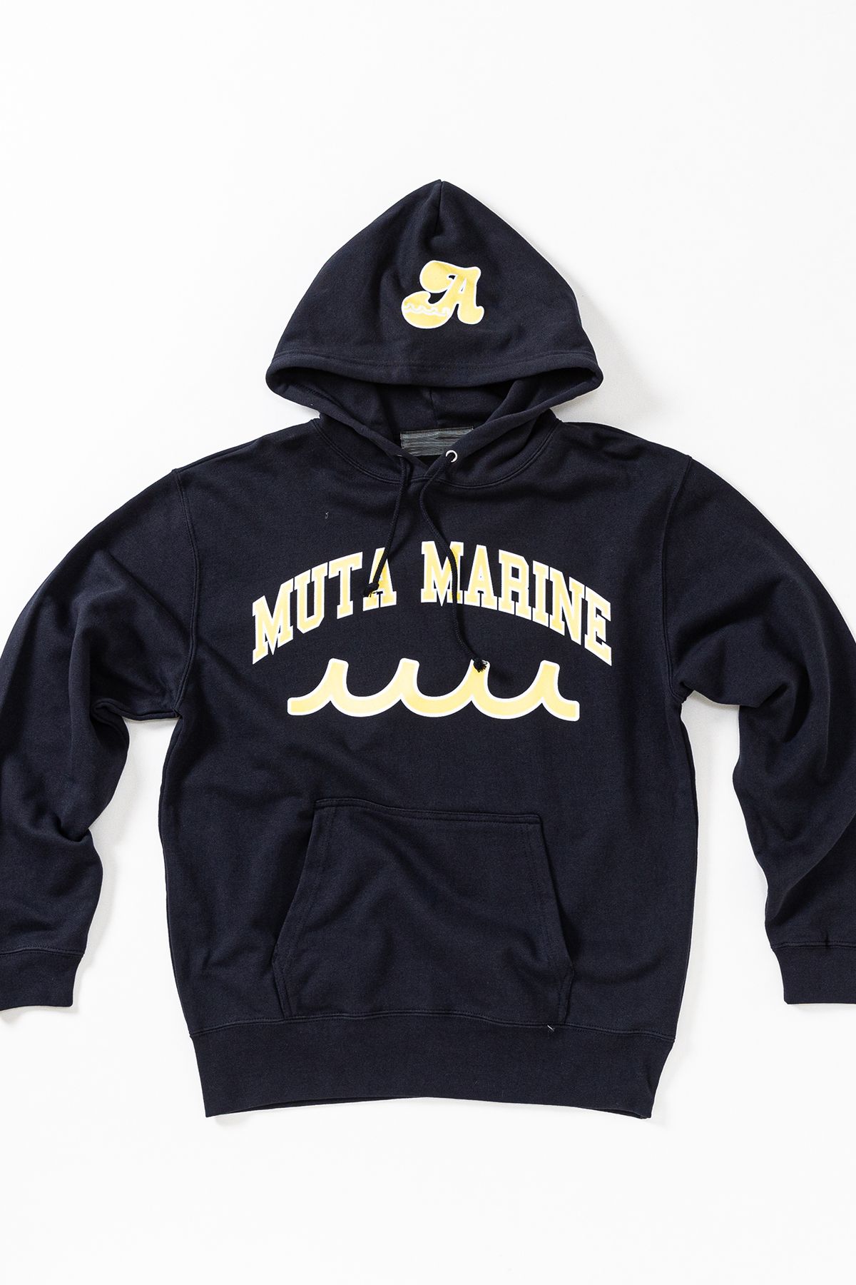 muta - (muta College Logo Hooded Sweatshirt / ブラック 【Acanthus×muta】 | BRYAN