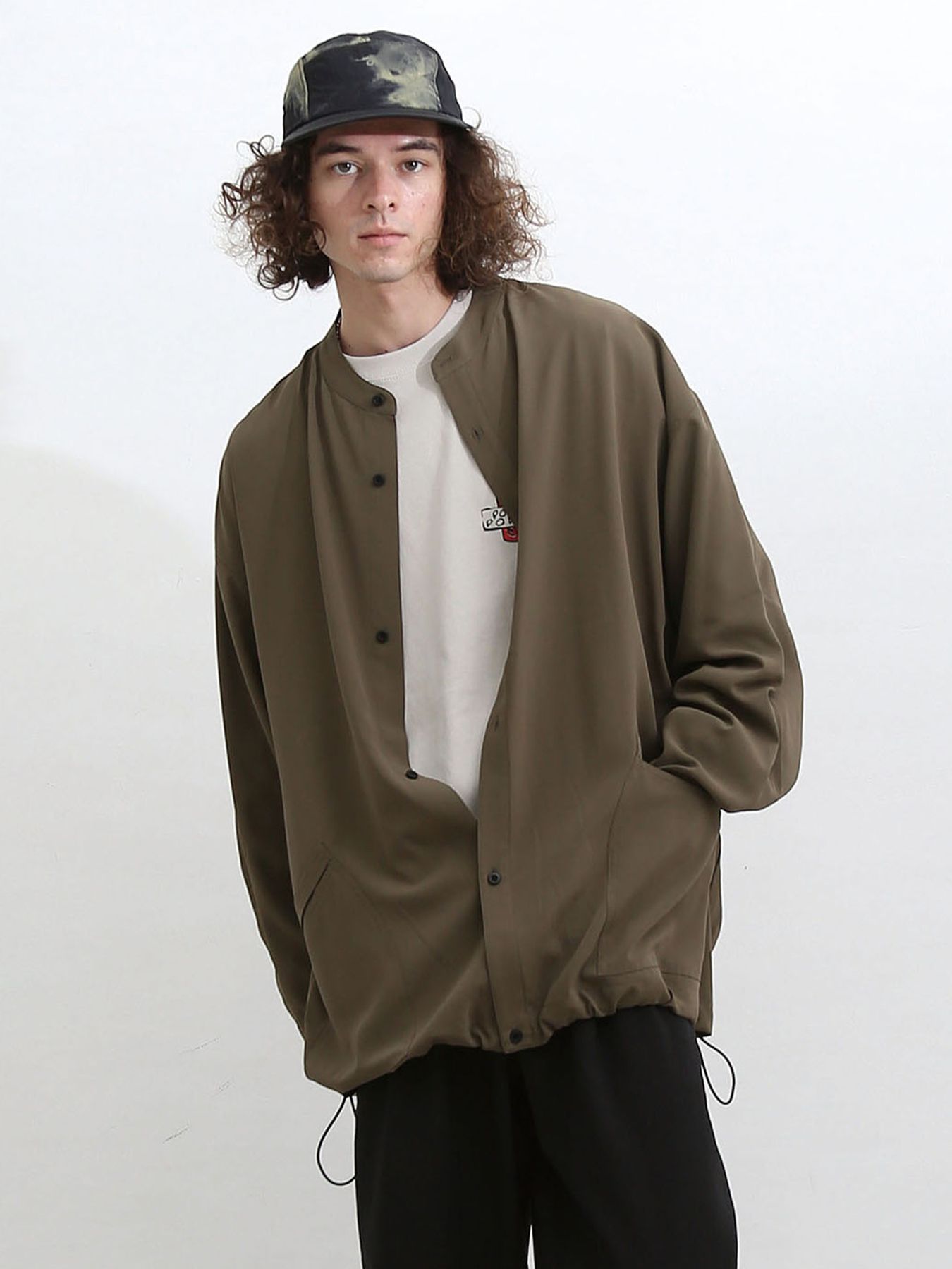 QUOLT - SHERPA SHIRTS / KHAKI【QUOLT】 | BRYAN