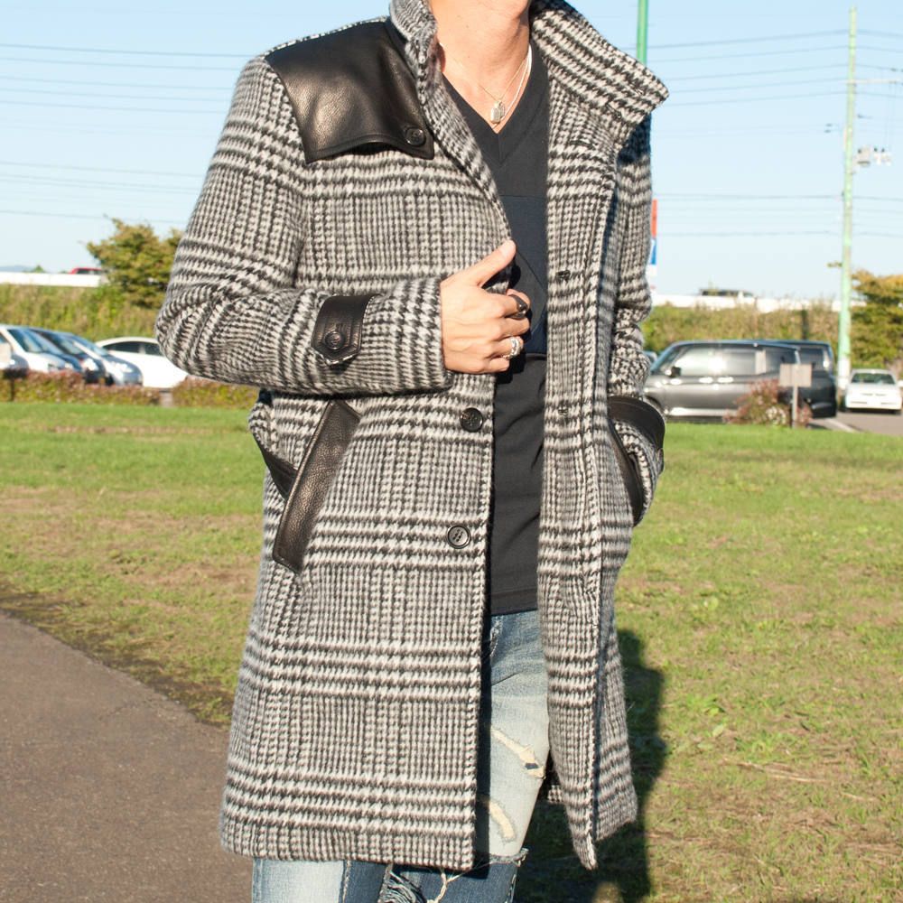 AKM -STAND ROPE COAT- | chemical conbination