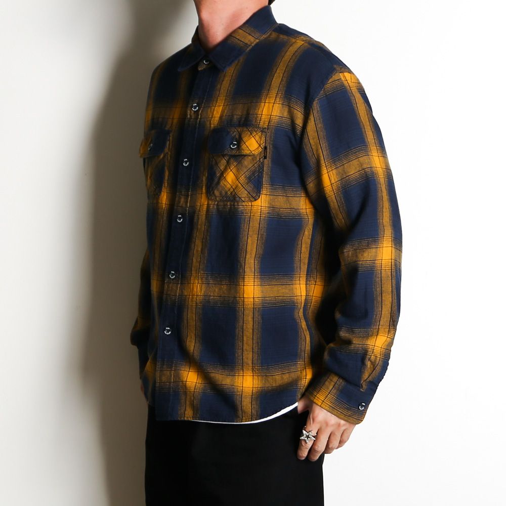 RATS - COTTON LINEN CHECK SHIRT / コットンリネンチェック RATS - COTTON LINEN CHECK SHIRT / コットンリネンチェック
