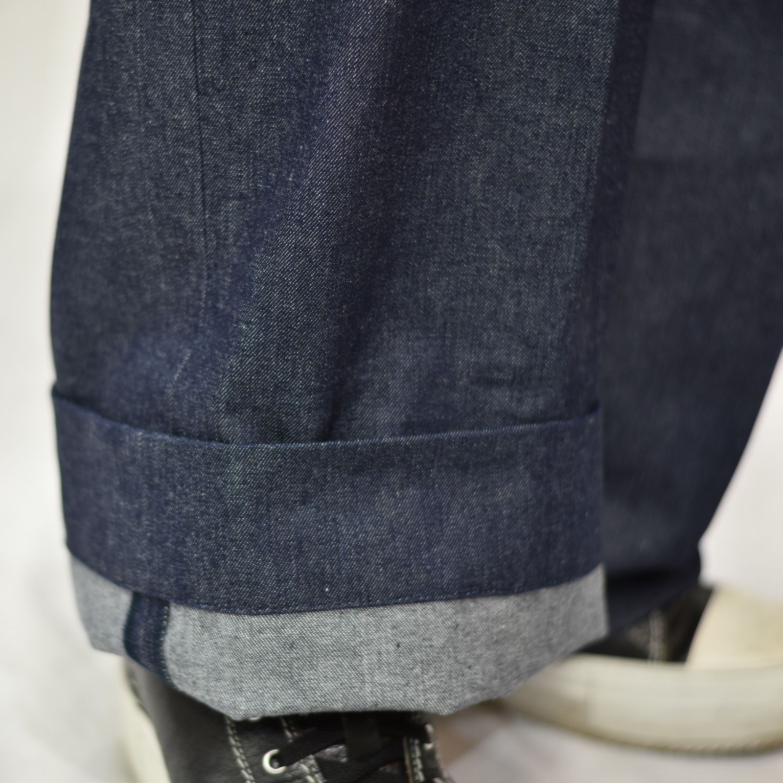 JOHNLAWRENCESULLIVAN - RIGID DENIM WIDE PANTS JOHNLAWRENCESULLIVAN - RIGID DENIM WIDE PANTS