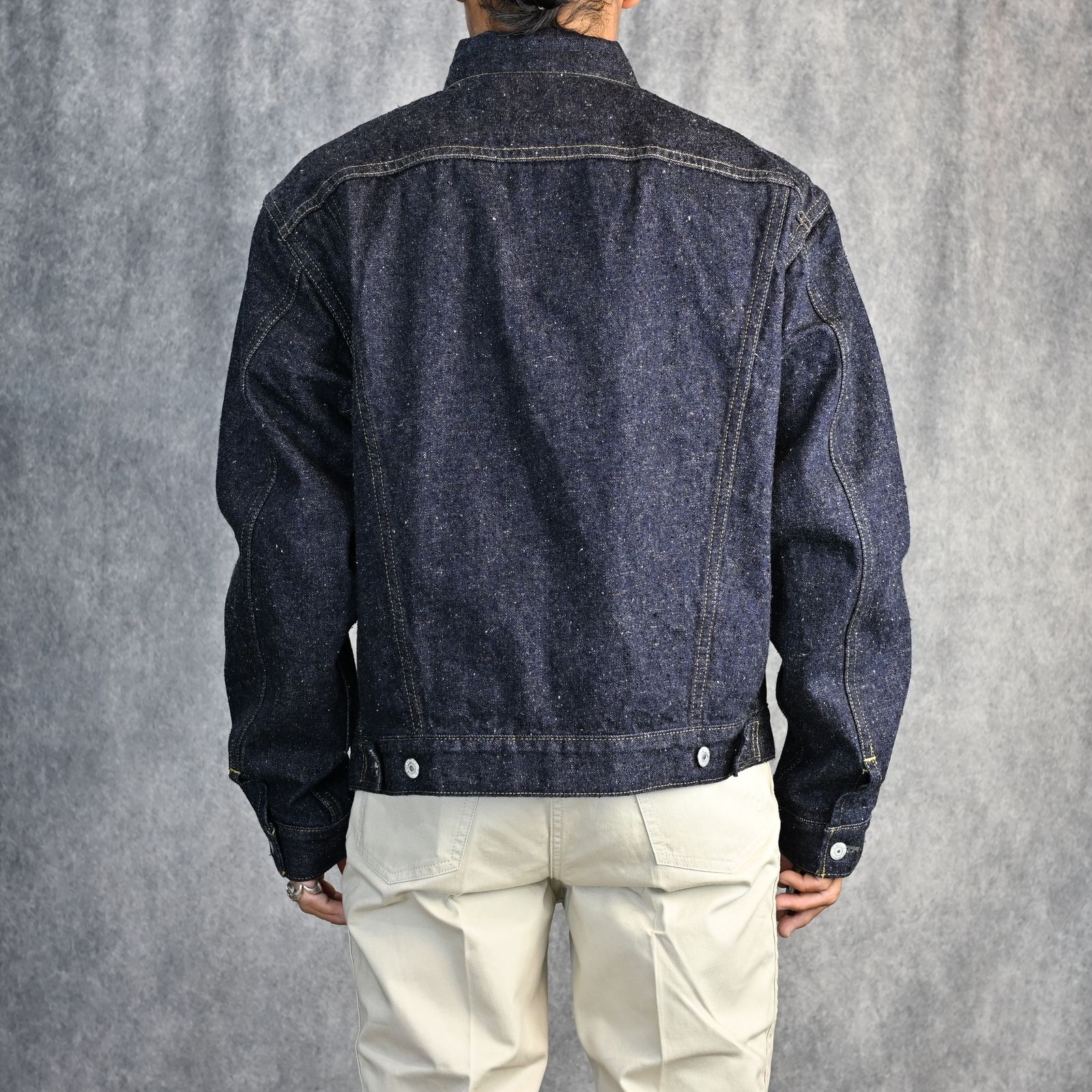 New Manual - #019 LV TRACKER JACKET LONG ONE-WASHED (INDIGO New Manual - #019 LV TRACKER JACKET LONG ONE-WASHED (INDIGO