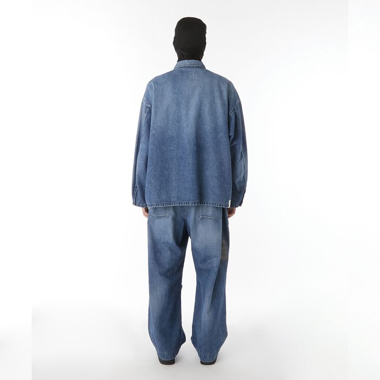 N.HOOLYWOOD - SHIRT BLOUSON (BLUE) / シャツブルゾン N.HOOLYWOOD - SHIRT BLOUSON (BLUE) / シャツブルゾン
