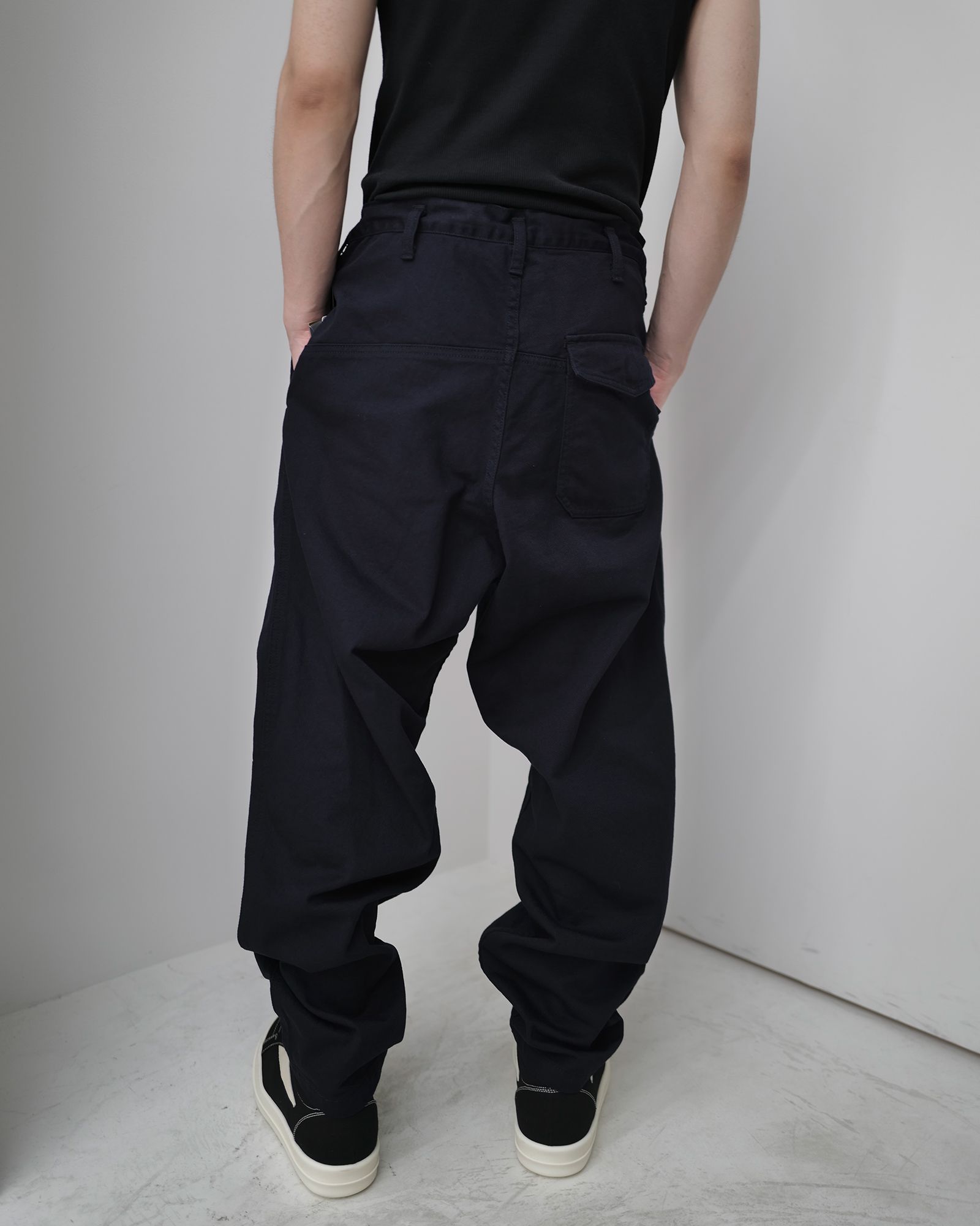 Yohji Yamamoto - HO-P97-040-2A24/パンツ/NAVY | Detail