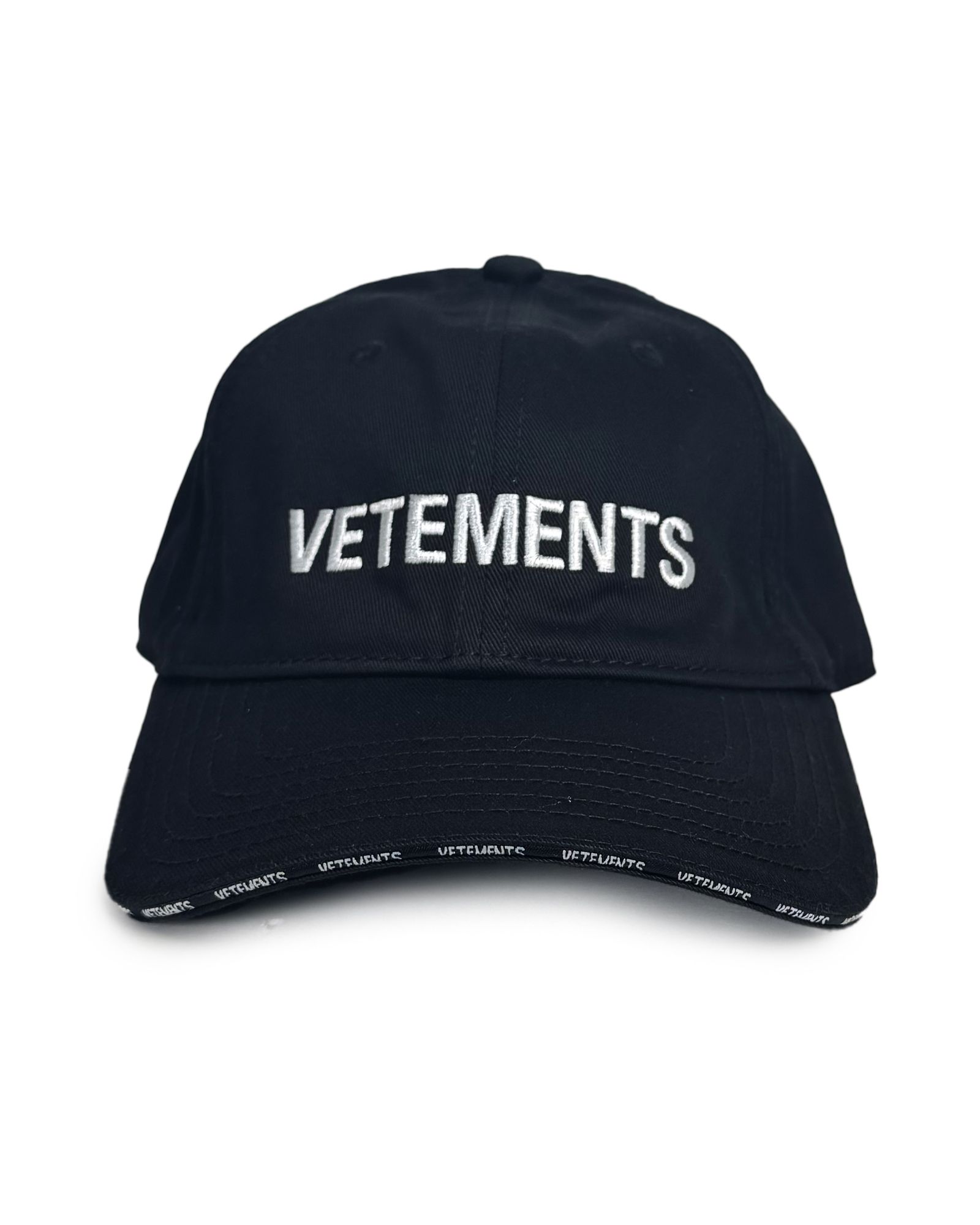 VETEMENTS - VETEMENTS LOGO CAP/BLACK | Detail