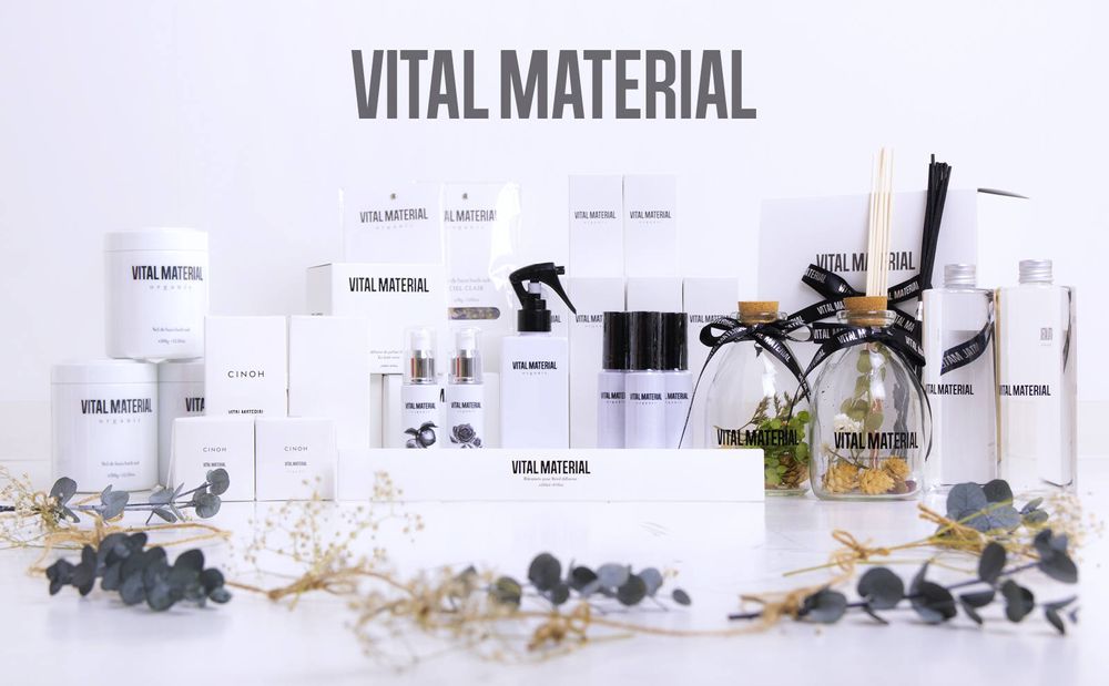 【VITAL MATERIAL】 植物を五感で感じるオーガニックライフスタイルブランド | gossip