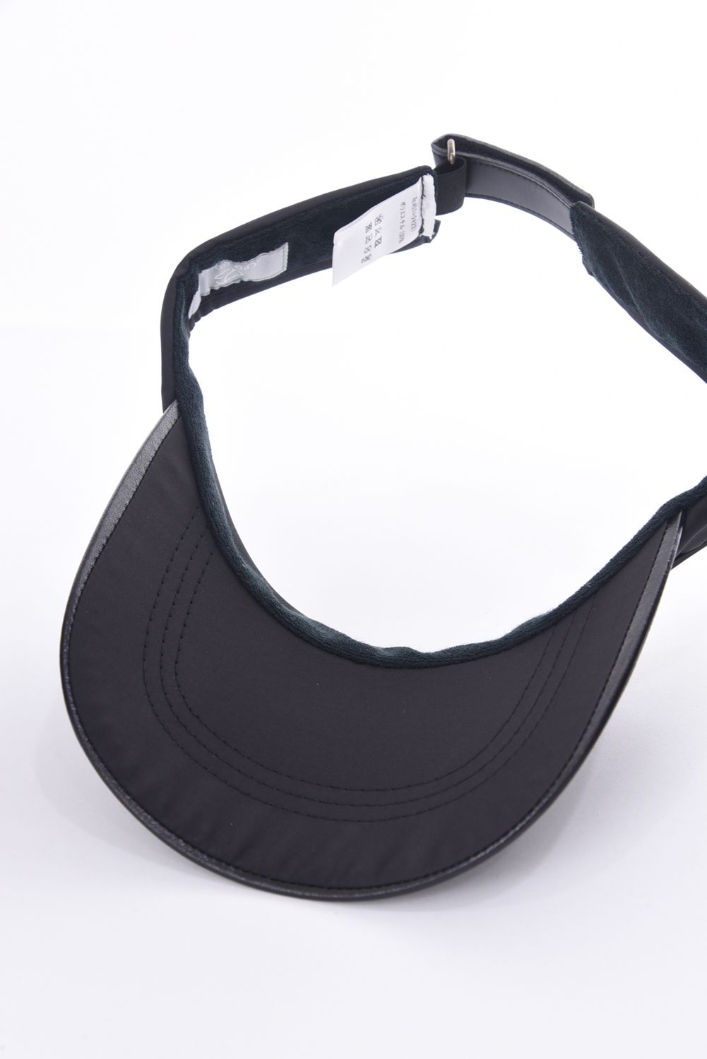 CPG GOLF - NYLON TWILL SUN VISOR / ブランドロゴ刺繍 ナイロンツイルサンバイザー (ホワイト ...