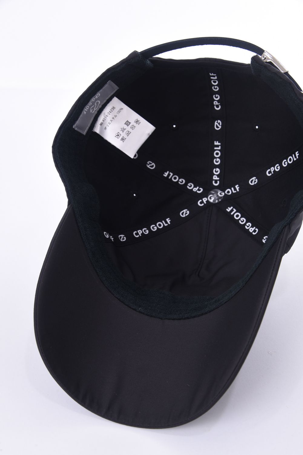 CPG GOLF - NYLON TWILL CAP / ブランドロゴ刺繍 ナイロンツイルキャップ (ホワイト) | GOSSIP GOLF