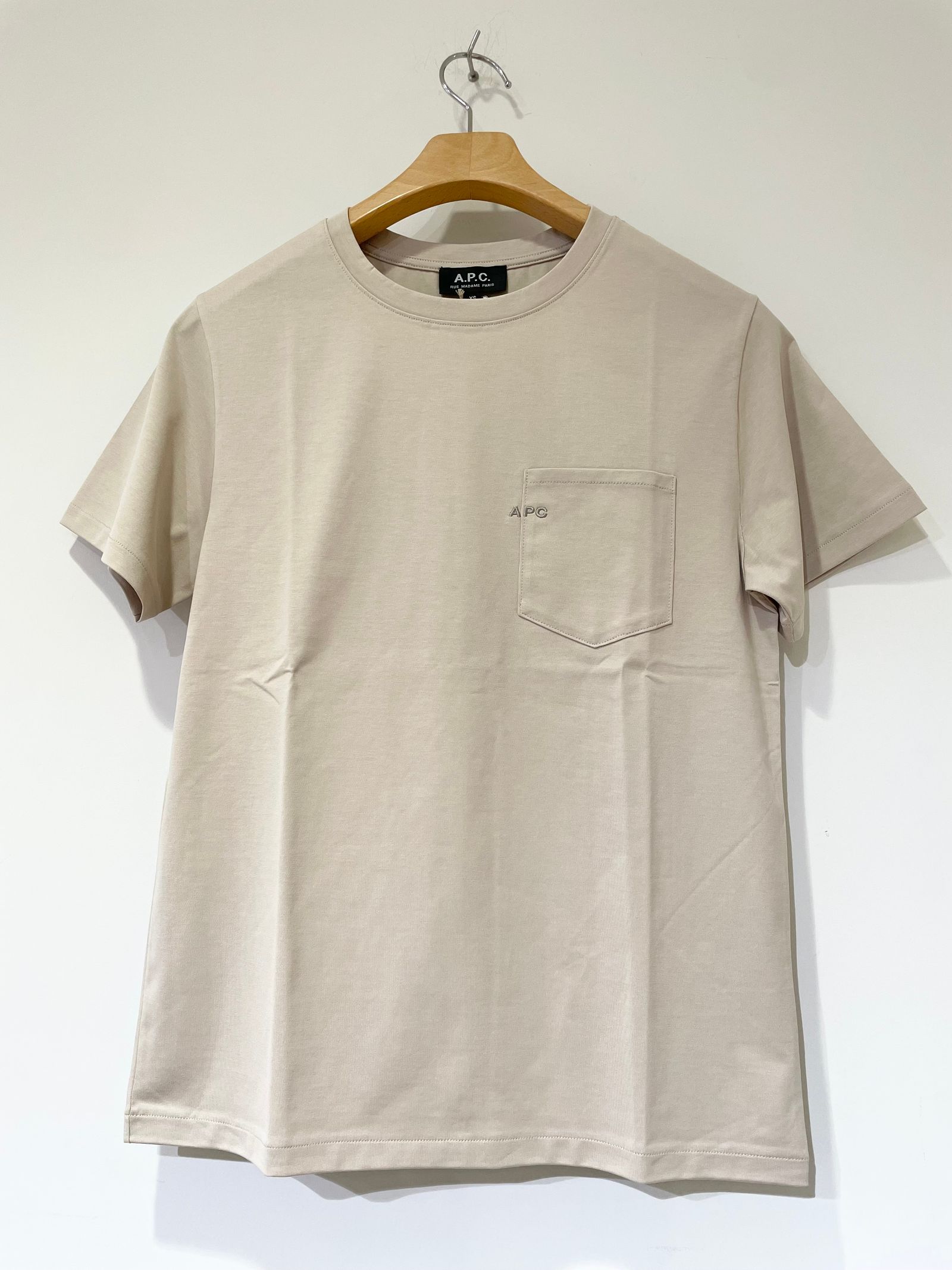 A.P.C. - 刺繍入りポケットTシャツ / ワンポイントポケットT A.P.C. - 刺繍入りポケットTシャツ / ワンポイントポケットT