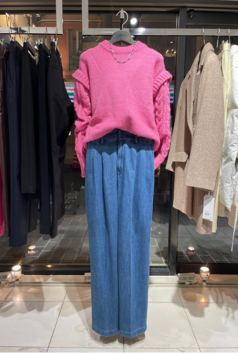 uncrave - LIGHT DENIM PANTS/ライトデニムパンツ | LA FEMME uncrave - LIGHT DENIM PANTS/ライトデニムパンツ | LA FEMME