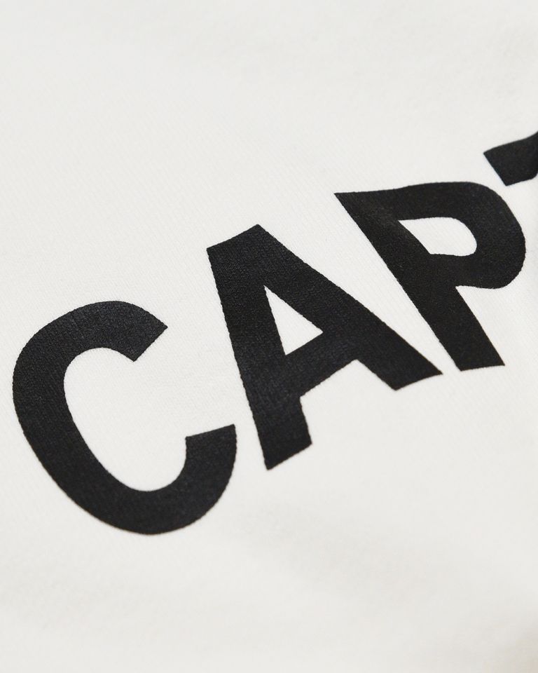 CAPTAINS HELM - TM LOGO HOODIE (WHITE) / ロゴ プリント スウェット パーカー | LOOPHOLE