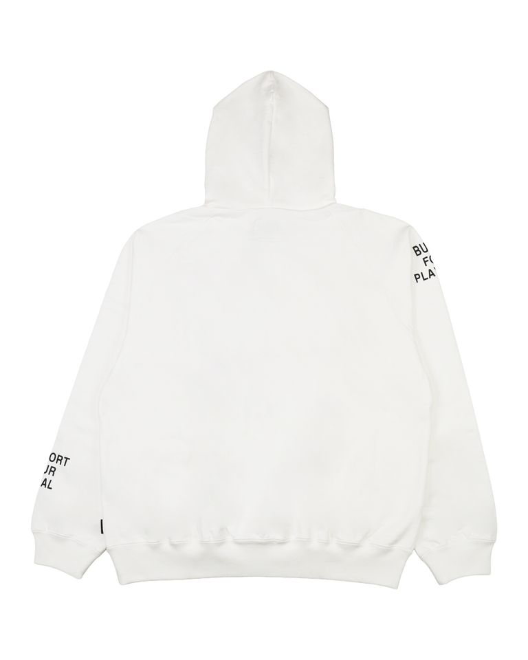 CAPTAINS HELM - TM LOGO HOODIE (WHITE) / ロゴ プリント スウェット パーカー | LOOPHOLE