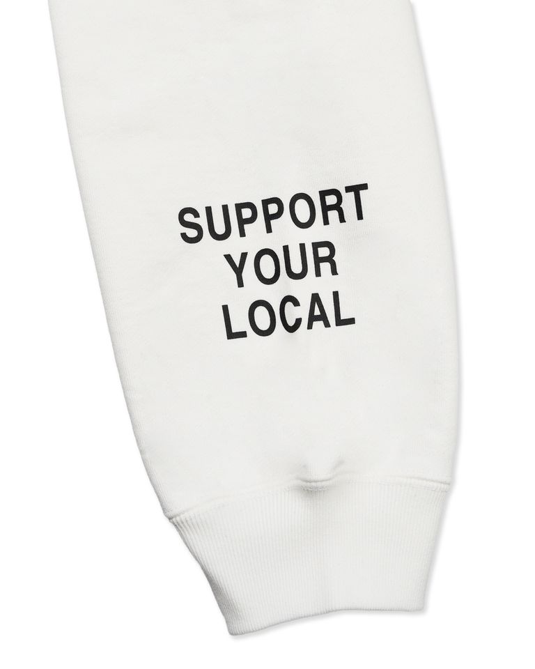 CAPTAINS HELM - TM LOGO HOODIE (WHITE) / ロゴ プリント スウェット パーカー | LOOPHOLE