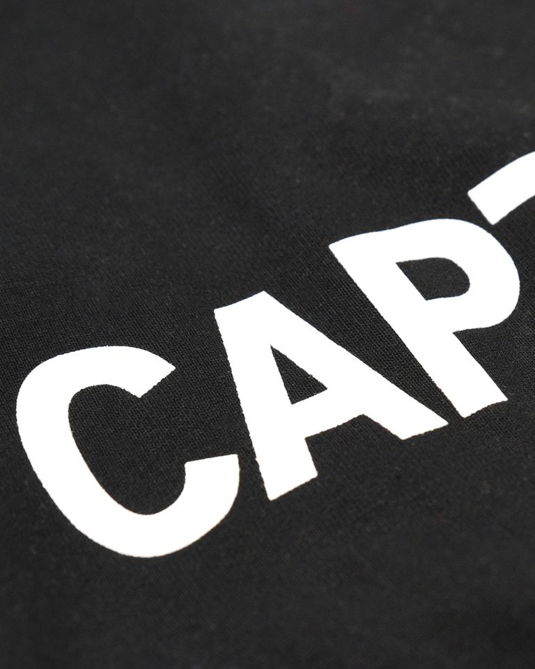 CAPTAINS HELM - TM LOGO HOODIE (BLACK) / ロゴ プリント スウェット パーカー | LOOPHOLE