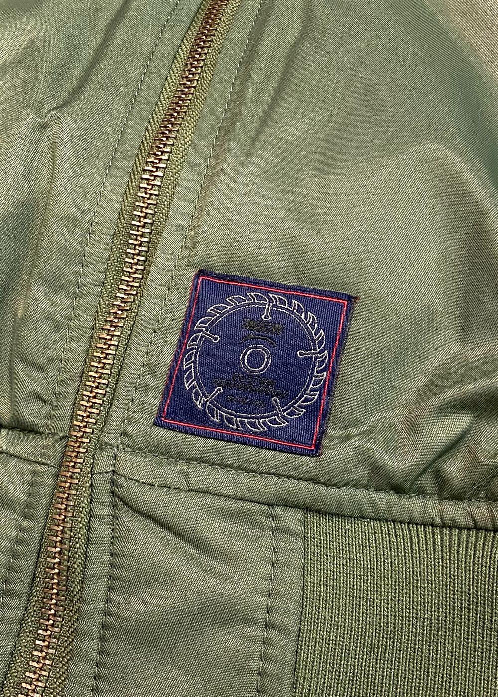 M&M CUSTOM PERFORMANCE - MA-1 JACKET (OLIVE DRAB) / バック M&M CUSTOM PERFORMANCE - MA-1 JACKET (OLIVE DRAB) / バック