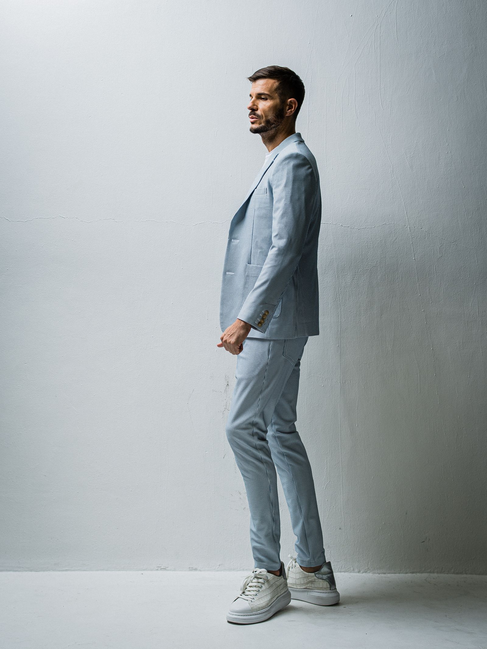 RESOUND CLOTHING - CHRIS EASY TUCK PANTS / RC27-ST-016T / シアサッカーイージータック ...