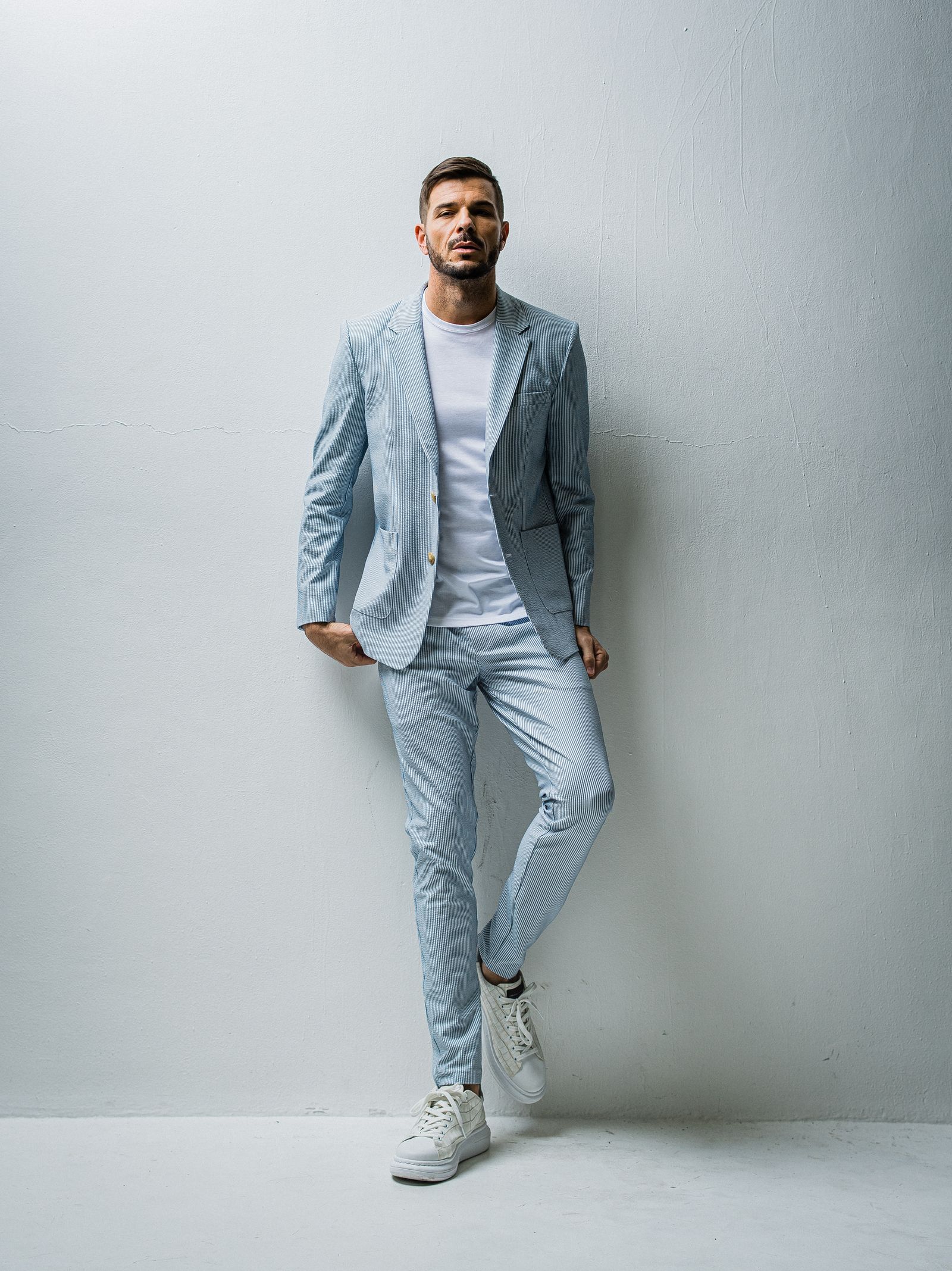 RESOUND CLOTHING - CHRIS EASY TUCK PANTS / RC27-ST-016T / シアサッカーイージータック ...