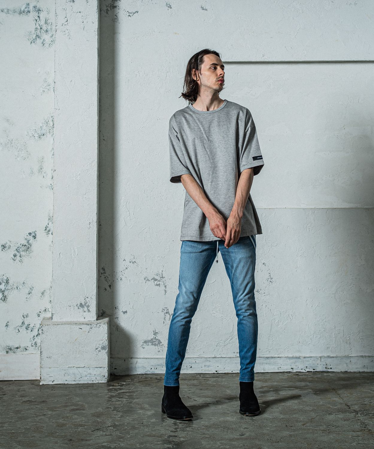 RESOUND CLOTHING - FINEST BASIC LOOSE T / RC35-T-007 / 最高品質コットンビッグTシャツ ...