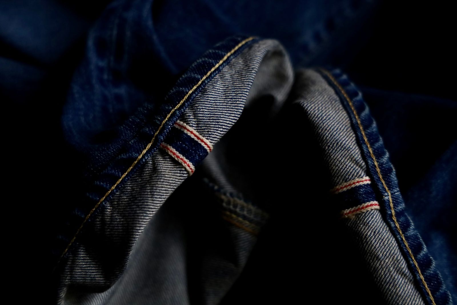 A.PRESSE - Washed Denim Wide Pants(AP-4002)INDIGO | mark A.PRESSE - Washed Denim Wide Pants(AP-4002)INDIGO | mark