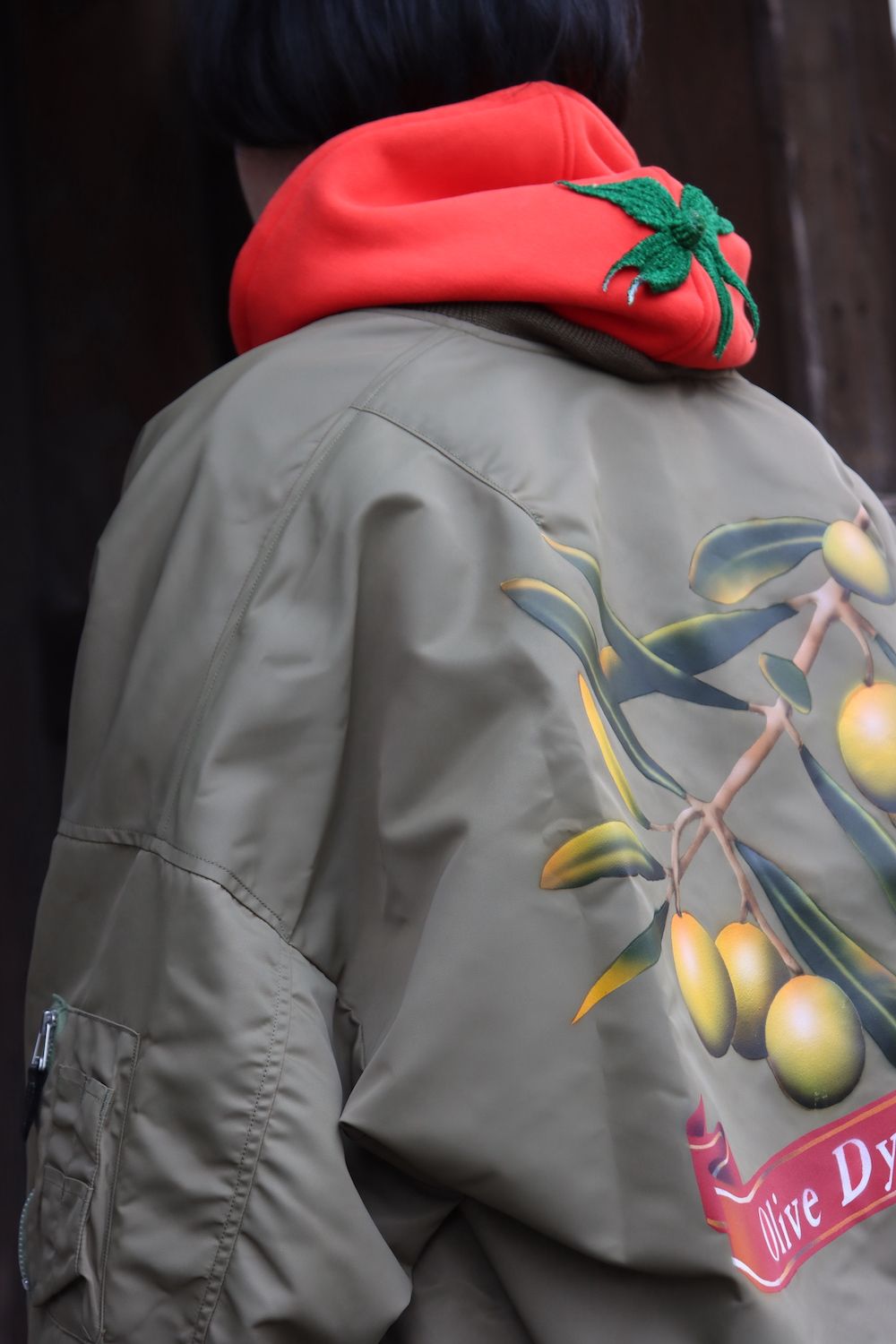 doublet VEGETABLE DYED MA-1(22SS13BL132) style.2022.1.15 doublet VEGETABLE DYED MA-1(22SS13BL132) style.2022.1.15