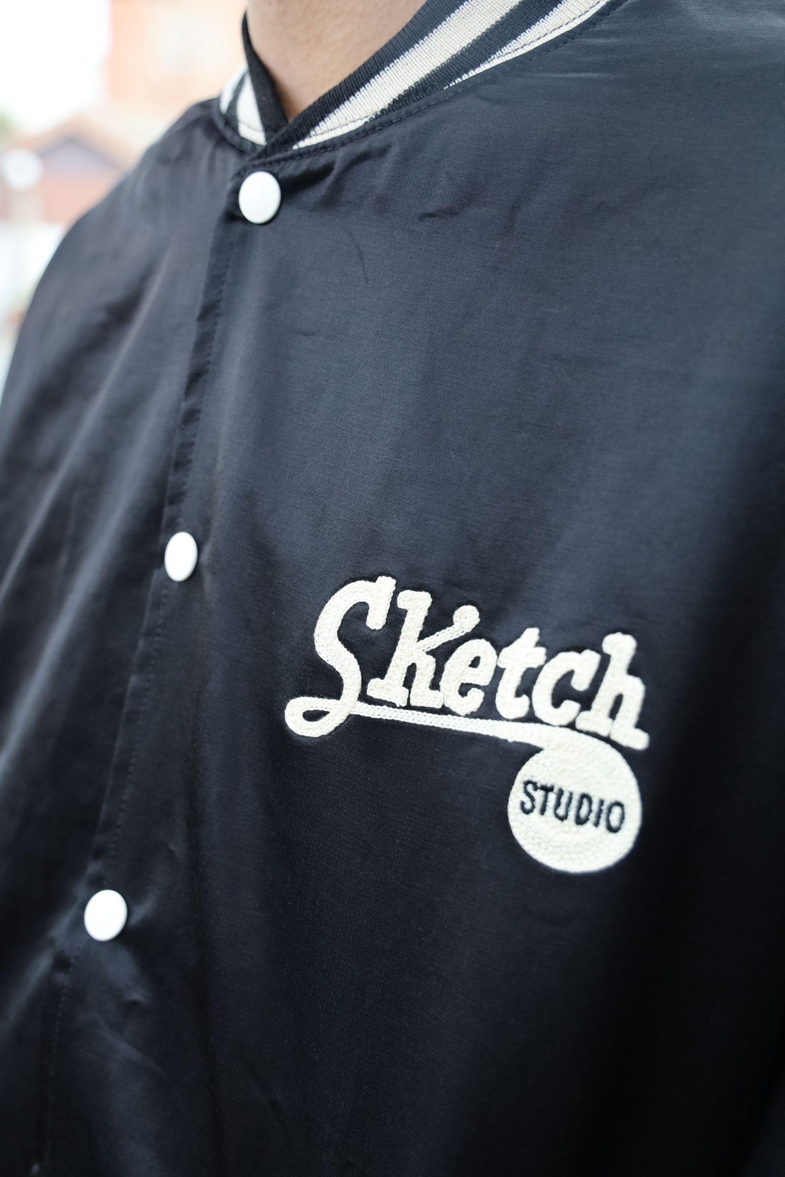 BOWWOW - BOW WOW バウワウ SKETCH FINK ELIMINATORS SATIN JK BOWWOW - BOW WOW バウワウ SKETCH FINK ELIMINATORS SATIN JK