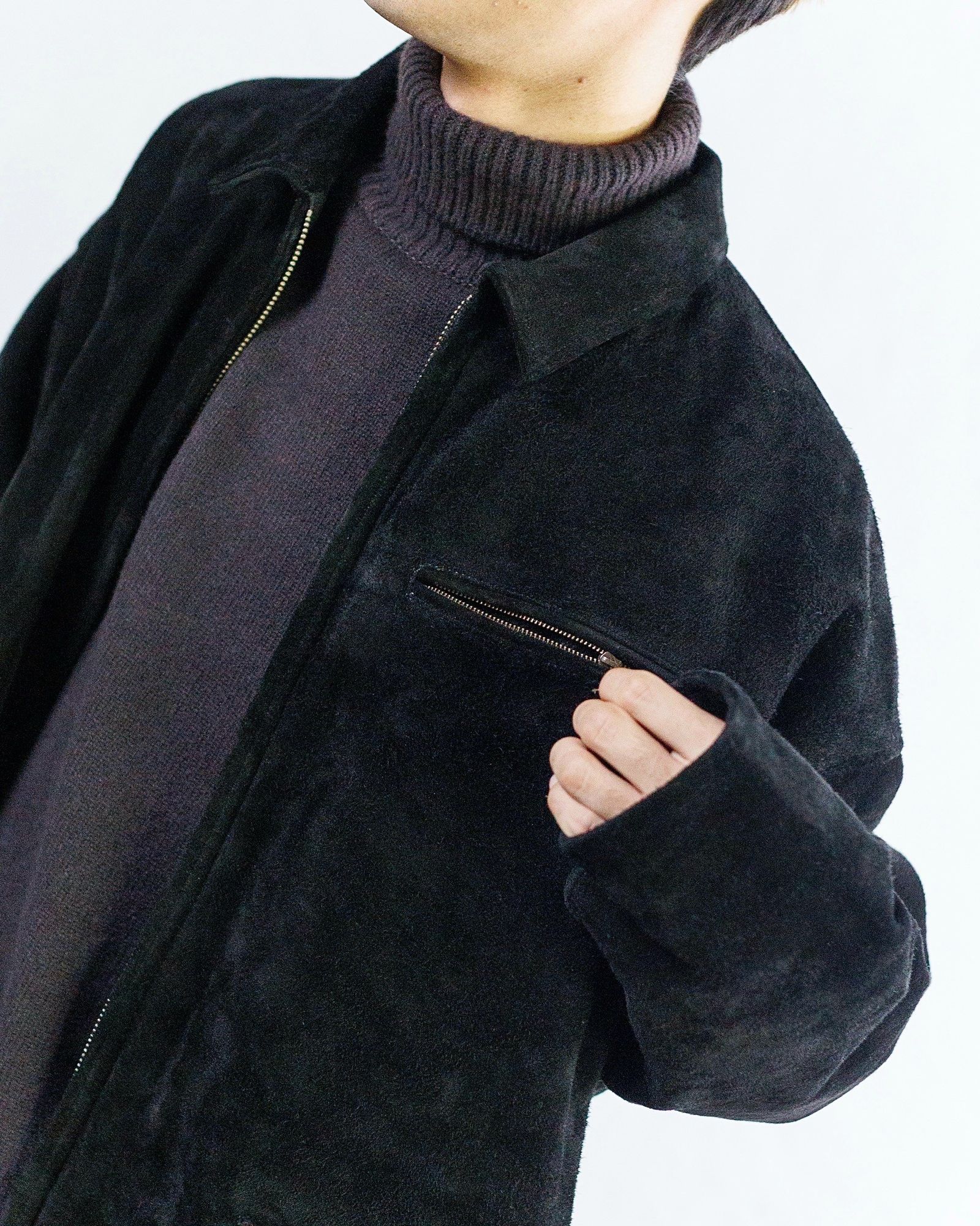 STRIPES FOR CREATIVE SFC SUEDE CRAFT JACKET ミックススタイル STRIPES FOR CREATIVE SFC SUEDE CRAFT JACKET ミックススタイル