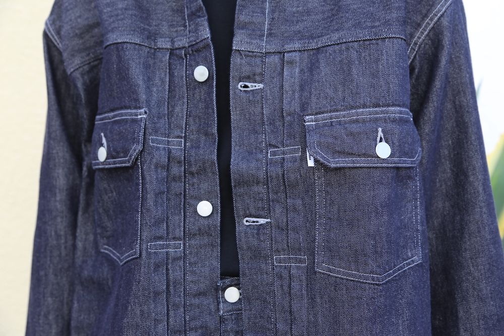 Graphpaper Colorfast Denim Blouson&Colorfast Denim Two Tuck Graphpaper Colorfast Denim Blouson&Colorfast Denim Two Tuck