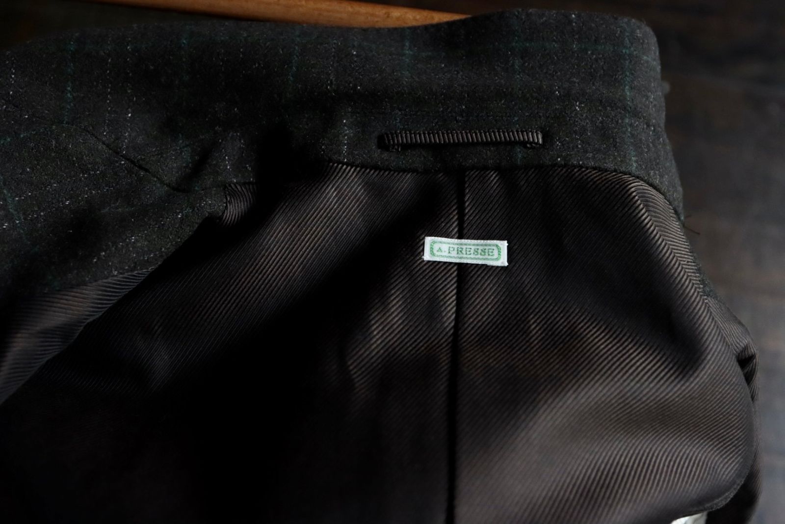 A.PRESSE - アプレッセ Windowpane Jacket(23AAP-01-20M A.PRESSE - アプレッセ Windowpane Jacket(23AAP-01-20M