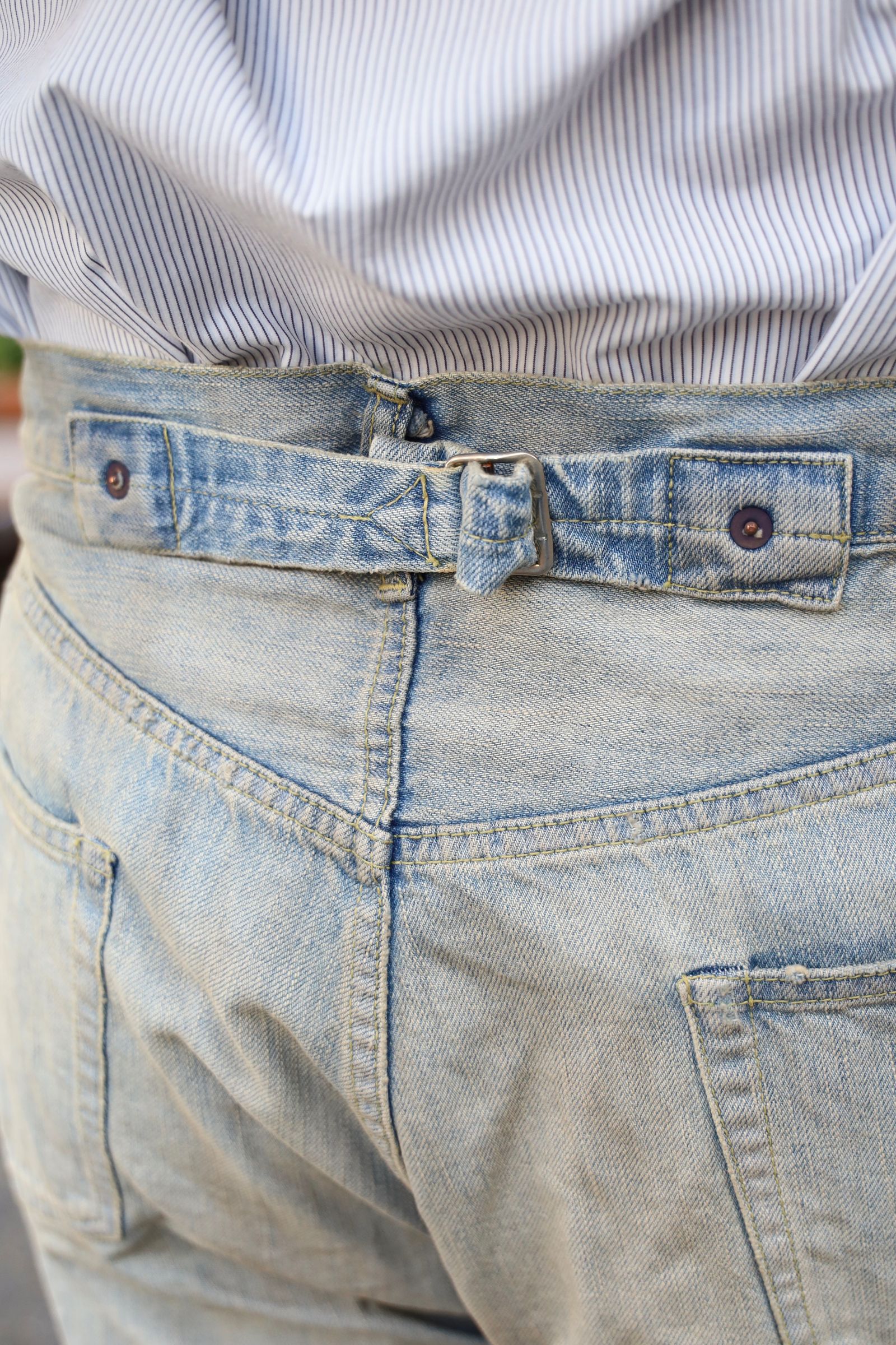 A.PRESSE - アプレッセ No.37 Washed Wide Denim Pants(25SAP-04 A.PRESSE - アプレッセ No.37 Washed Wide Denim Pants(25SAP-04