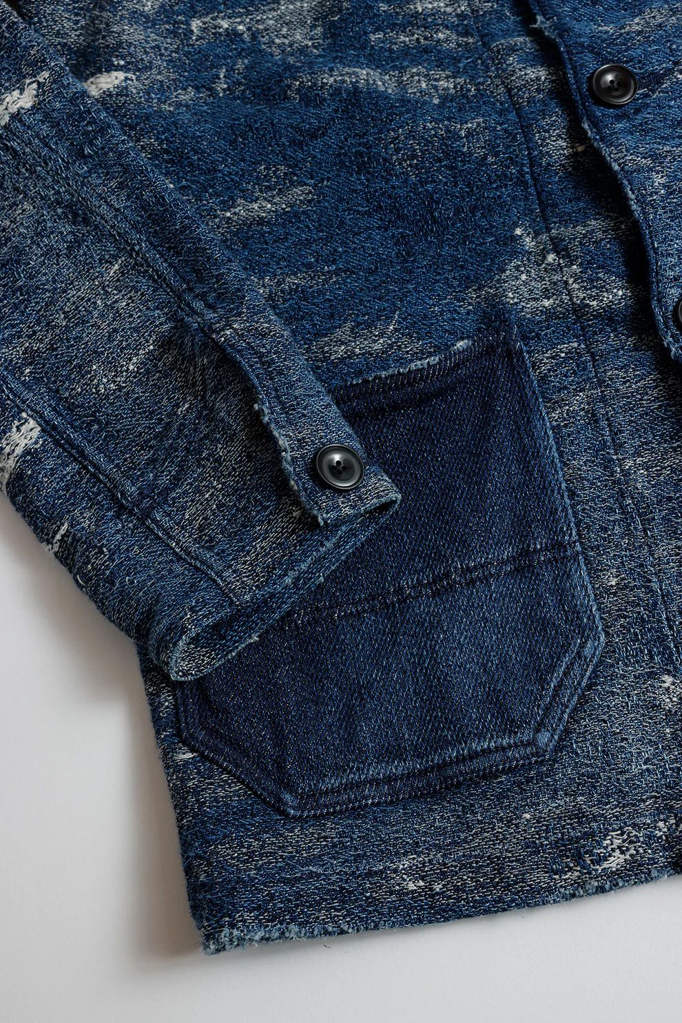 FDMTL - ファンダメンタル デニムジャケット JACQUARD DENIM FDMTL - ファンダメンタル デニムジャケット JACQUARD DENIM