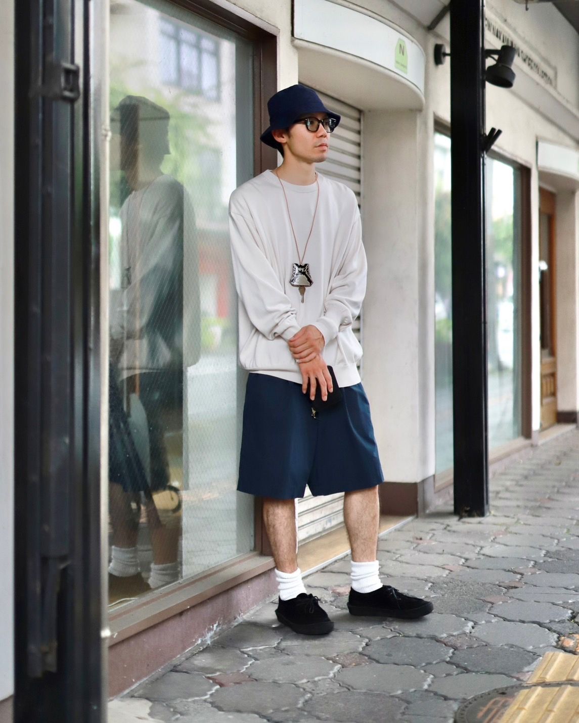 A.PRESSE - アプレッセニット Cotton Knit L/S T-Shirt(23SAP-03 A.PRESSE - アプレッセニット Cotton Knit L/S T-Shirt(23SAP-03