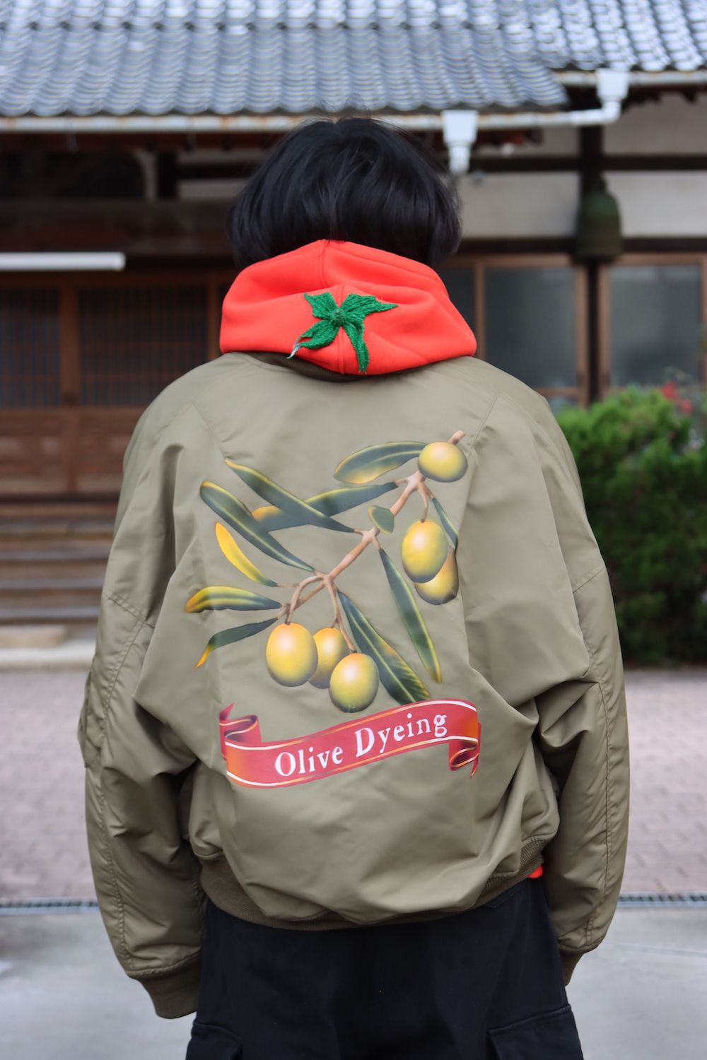 doublet VEGETABLE DYED MA-1(22SS13BL132) style.2022.1.15 doublet VEGETABLE DYED MA-1(22SS13BL132) style.2022.1.15