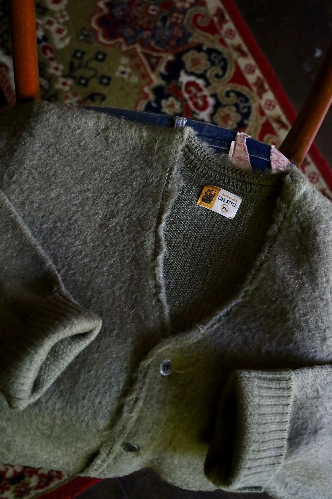 SAINT M×××××× - セントマイケル24AW MOHAIR CARDIGAN(SM-YS1 SAINT M×××××× - セントマイケル24AW MOHAIR CARDIGAN(SM-YS1
